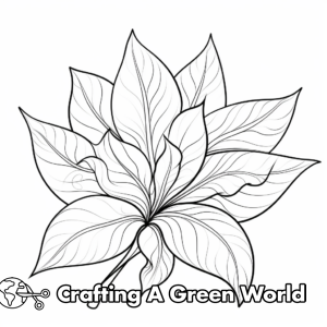 Leaf Coloring Pages - Free & Printable!