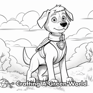 Police Dog Coloring Pages - Free & Printable!