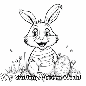 Year Of The Rabbit Coloring Pages - Free & Printable!