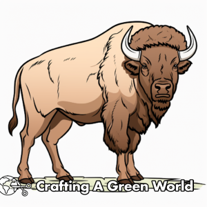 Bison Coloring Pages - Free & Printable!
