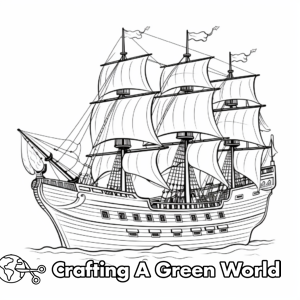 Pirate Coloring Pages - Free & Printable!