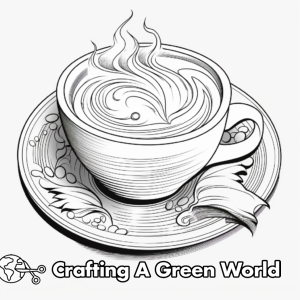 Coffee Coloring Pages - Free & Printable!