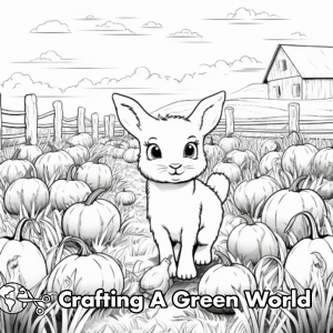 Pumpkin Patch Coloring Pages - Free & Printable!