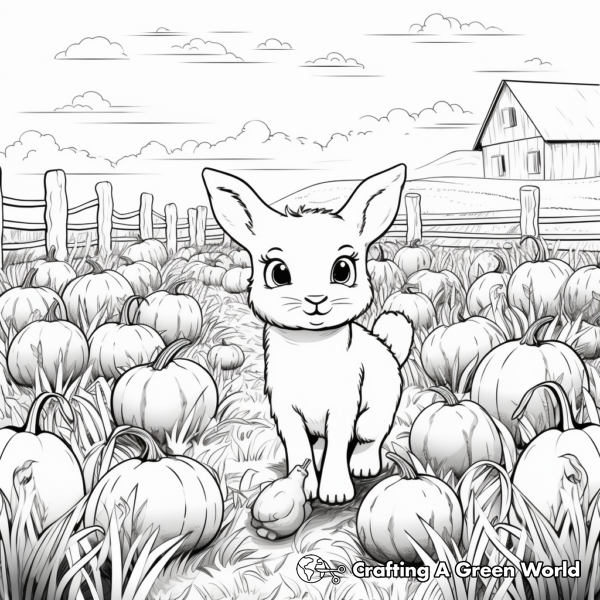 Pumpkin Patch Coloring Pages - Free & Printable!