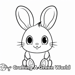 Year Of The Rabbit Coloring Pages - Free & Printable!
