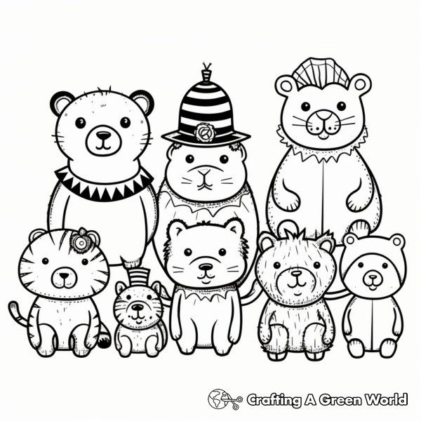 Circus Coloring Pages - Free & Printable!