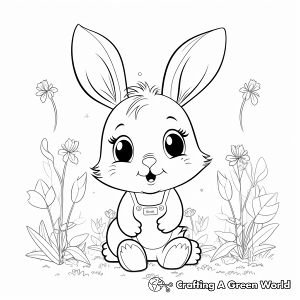 Hello Spring Coloring Pages - Free & Printable!