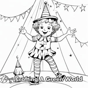 Circus Coloring Pages - Free & Printable!