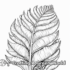 Leaf Coloring Pages - Free & Printable!