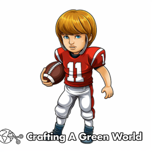 Realistic Football Coloring Pages - Free & Printable!