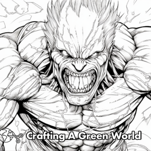 Hulk Coloring Pages - Free & Printable!