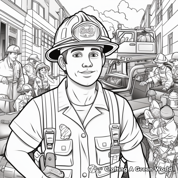 Labor Day Coloring Pages - Free & Printable!