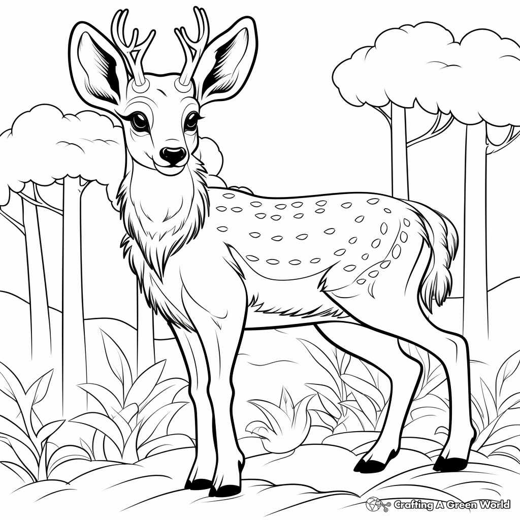 Forest Animals Coloring Pages Free Printable Forest Animals Coloring Pages Free Printable