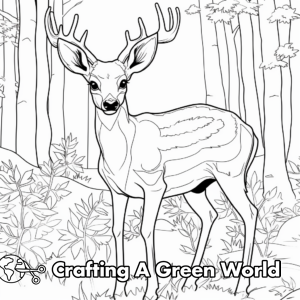 Forest Animals Coloring Pages - Free & Printable!