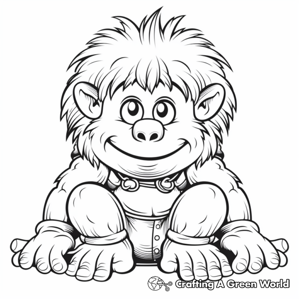 Trolls Coloring Pages - Free & Printable!