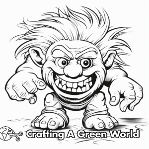 Trolls Coloring Pages - Free & Printable!