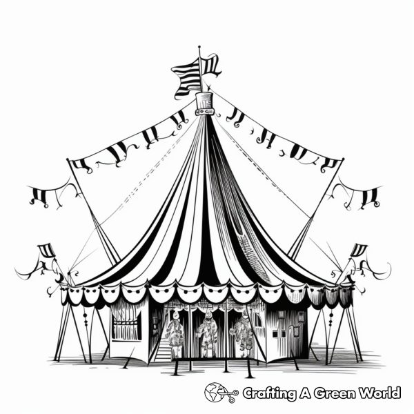 Circus Coloring Pages - Free & Printable!