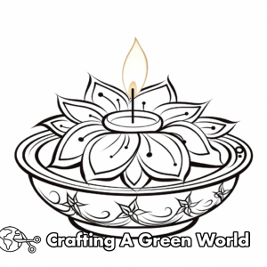 Diwali Coloring Pages - Free & Printable!
