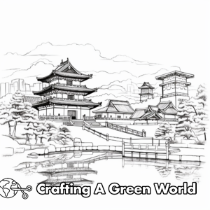 Japanese Coloring Pages - Free & Printable!