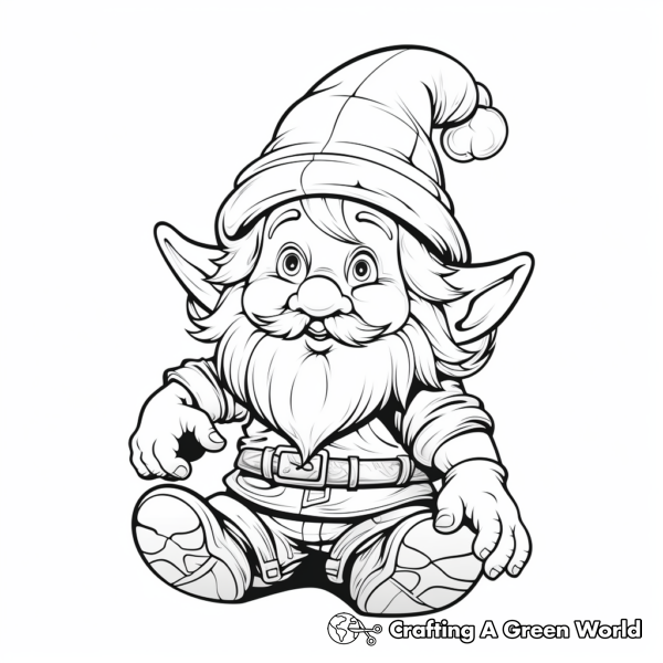 Gnome Coloring Pages - Free & Printable!