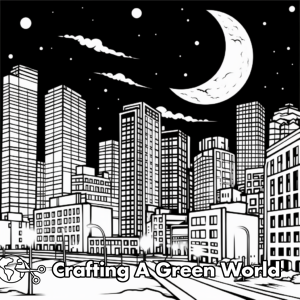City Coloring Pages - Free & Printable!