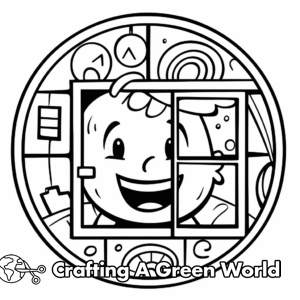 Window Coloring Pages - Free & Printable!