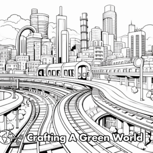 City Coloring Pages - Free & Printable!