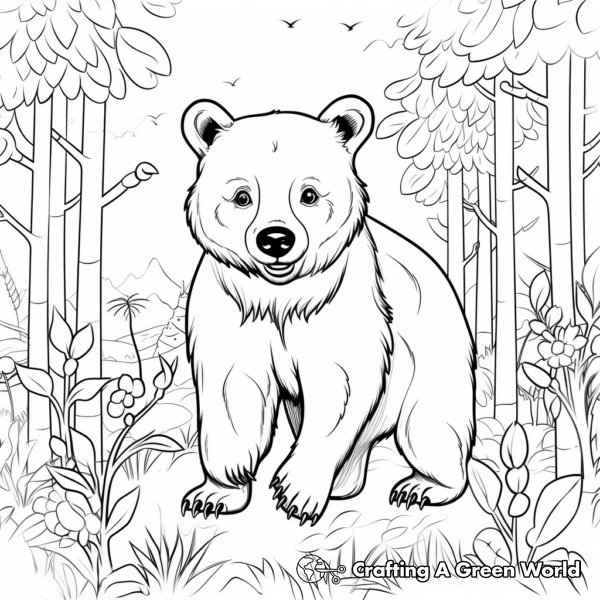 Forest Animals Coloring Pages - Free & Printable!