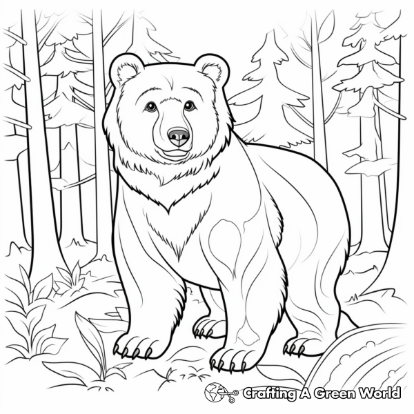 Forest Animals Coloring Pages - Free & Printable!