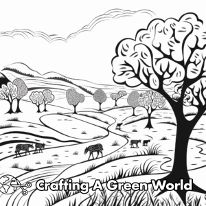 Grass Coloring Pages - Free & Printable!