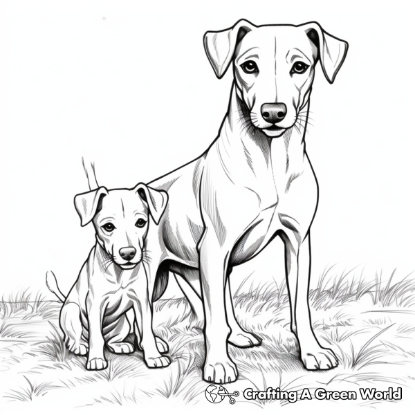 Greyhound Coloring Pages - Free & Printable!
