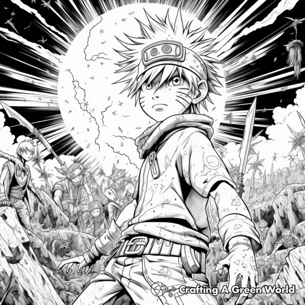 Naruto Coloring Pages - Free & Printable!