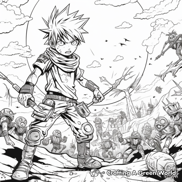 Naruto Coloring Pages - Free & Printable!