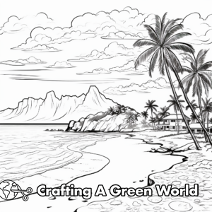 Hawaiian Coloring Pages - Free & Printable!