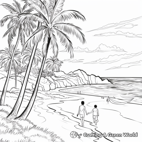 Hawaiian Coloring Pages - Free & Printable!