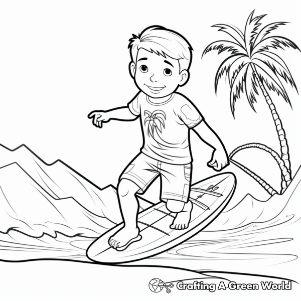 Hawaiian Coloring Pages - Free & Printable!