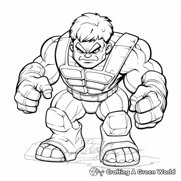 Hulk Coloring Pages - Free & Printable!