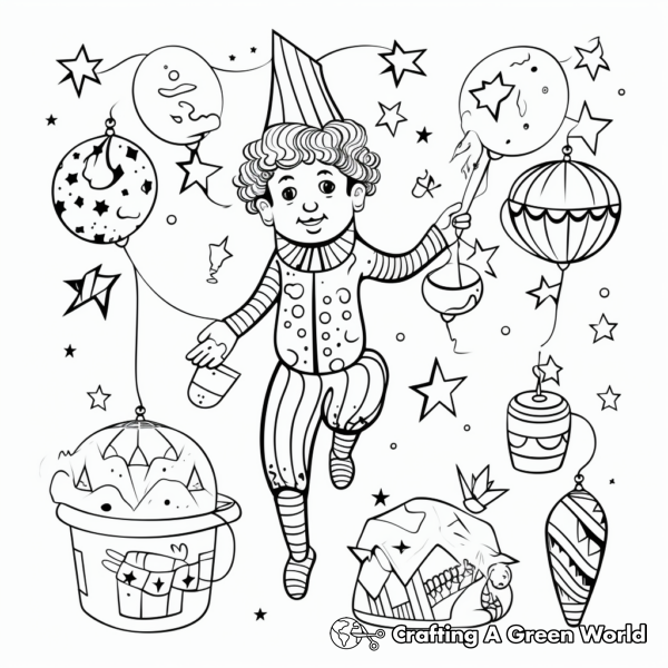Circus Coloring Pages - Free & Printable!
