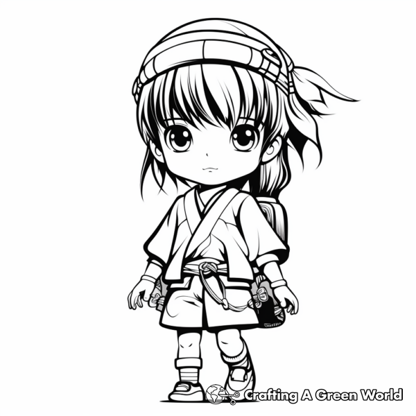 Japanese Coloring Pages - Free & Printable!