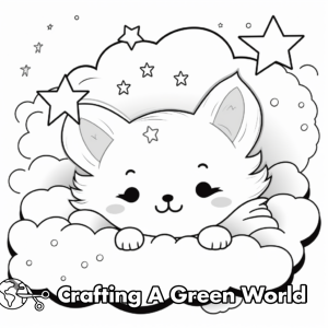 Kawaii Fox Coloring Pages - Free & Printable!