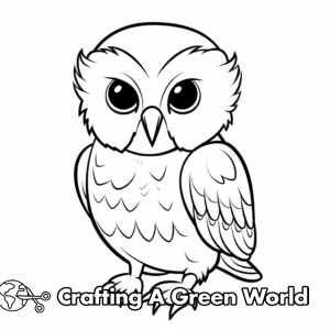 Barn Owl Coloring Pages - Free & Printable!