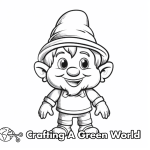 Gnome Coloring Pages - Free & Printable!