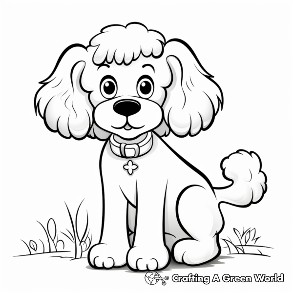 Poodle Coloring Pages - Free & Printable!