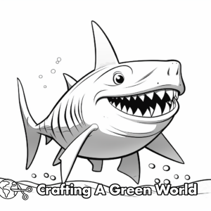 Tiger Shark Coloring Pages - Free & Printable!