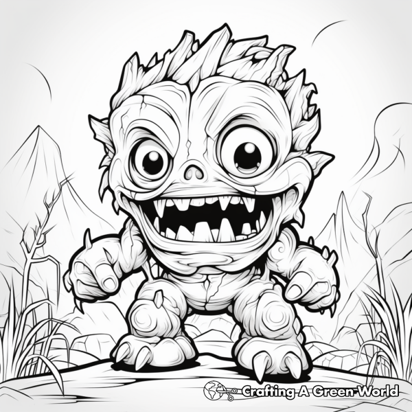 Horror Coloring Pages - Free & Printable!