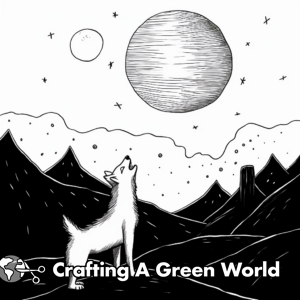 Wolf Howling At The Moon Coloring Pages - Free & Printable!