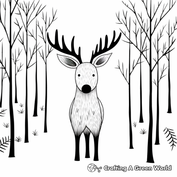 Forest Animals Coloring Pages - Free & Printable!