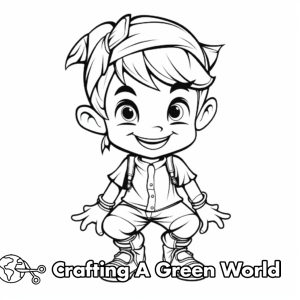 Elf Coloring Pages - Free & Printable!