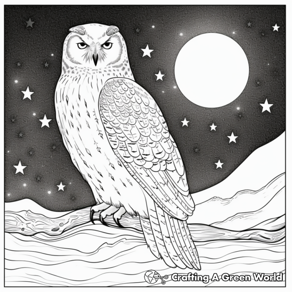Finished Owl Coloring Pages - Free & Printable!