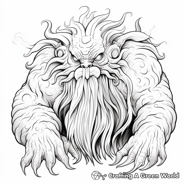 Monster Coloring Pages - Free & Printable!